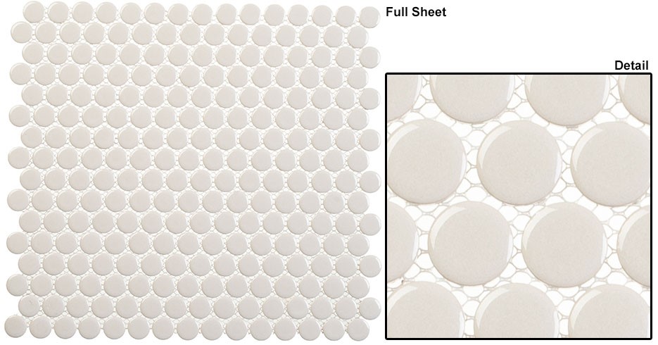 Glazzio Tile Freedom Avenue (Penny Rounds) - Empire Place