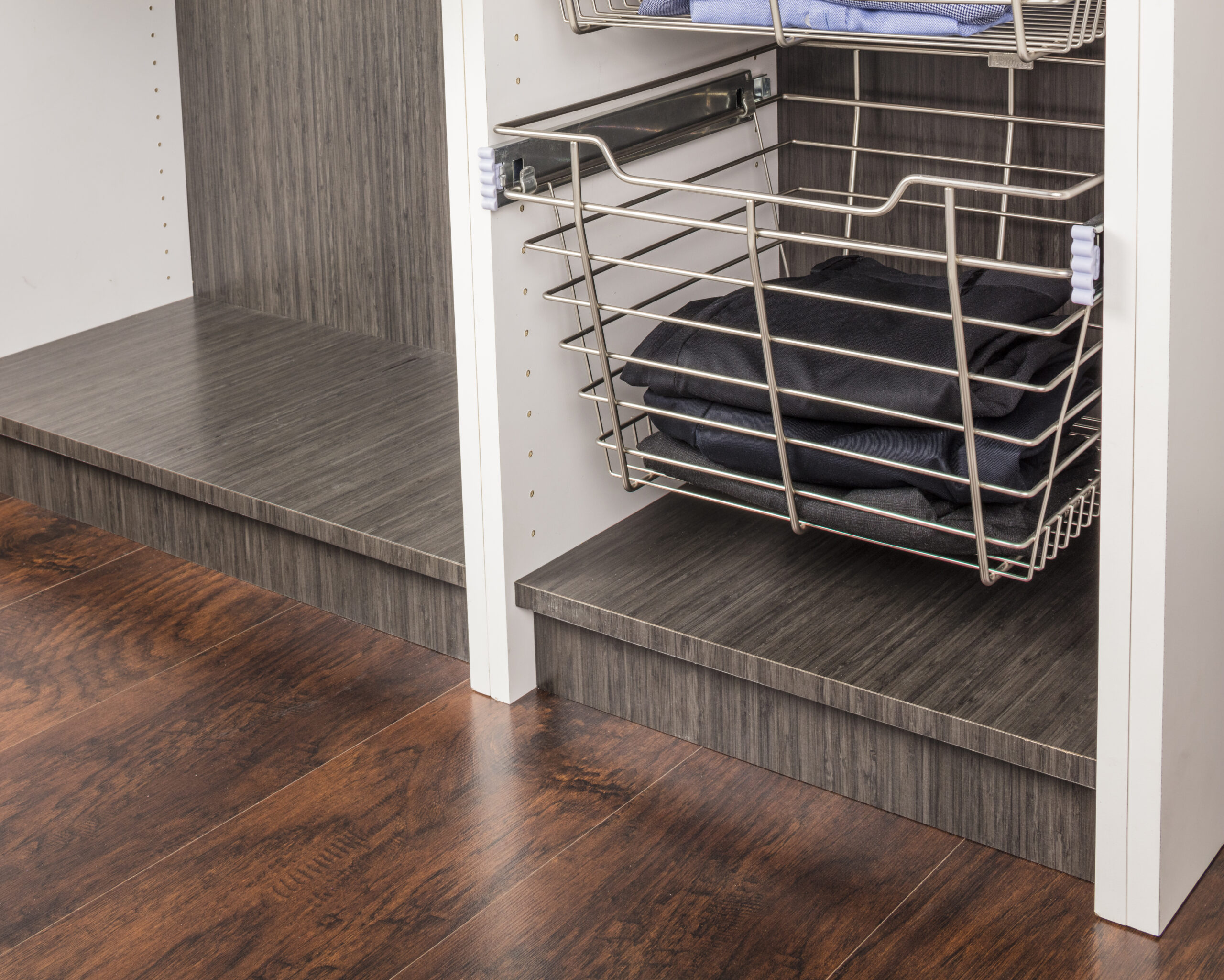 Hardware Resources Closet Pullout Basket with Slides