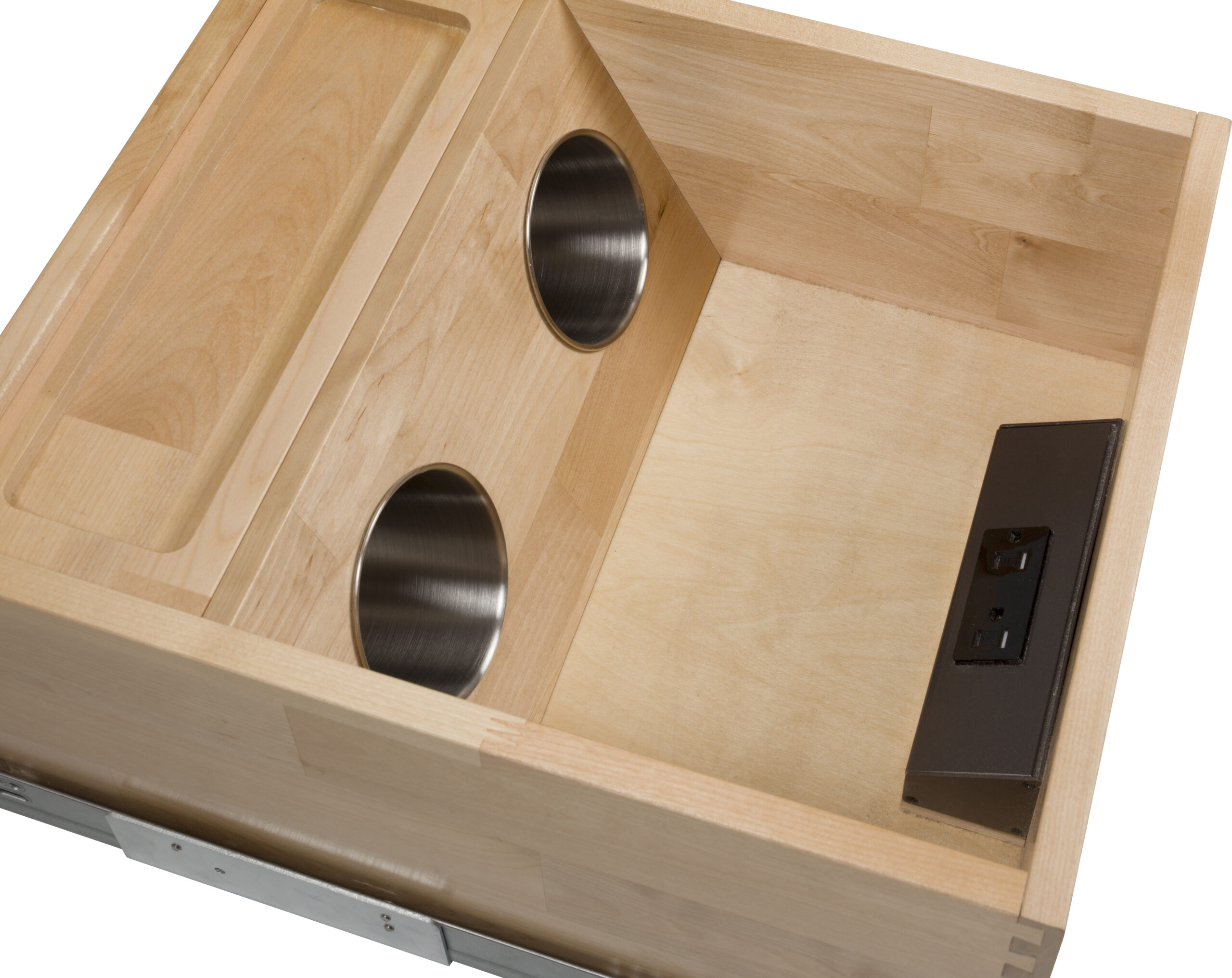 Hardware Resources 15" Powered Vanity Drawer