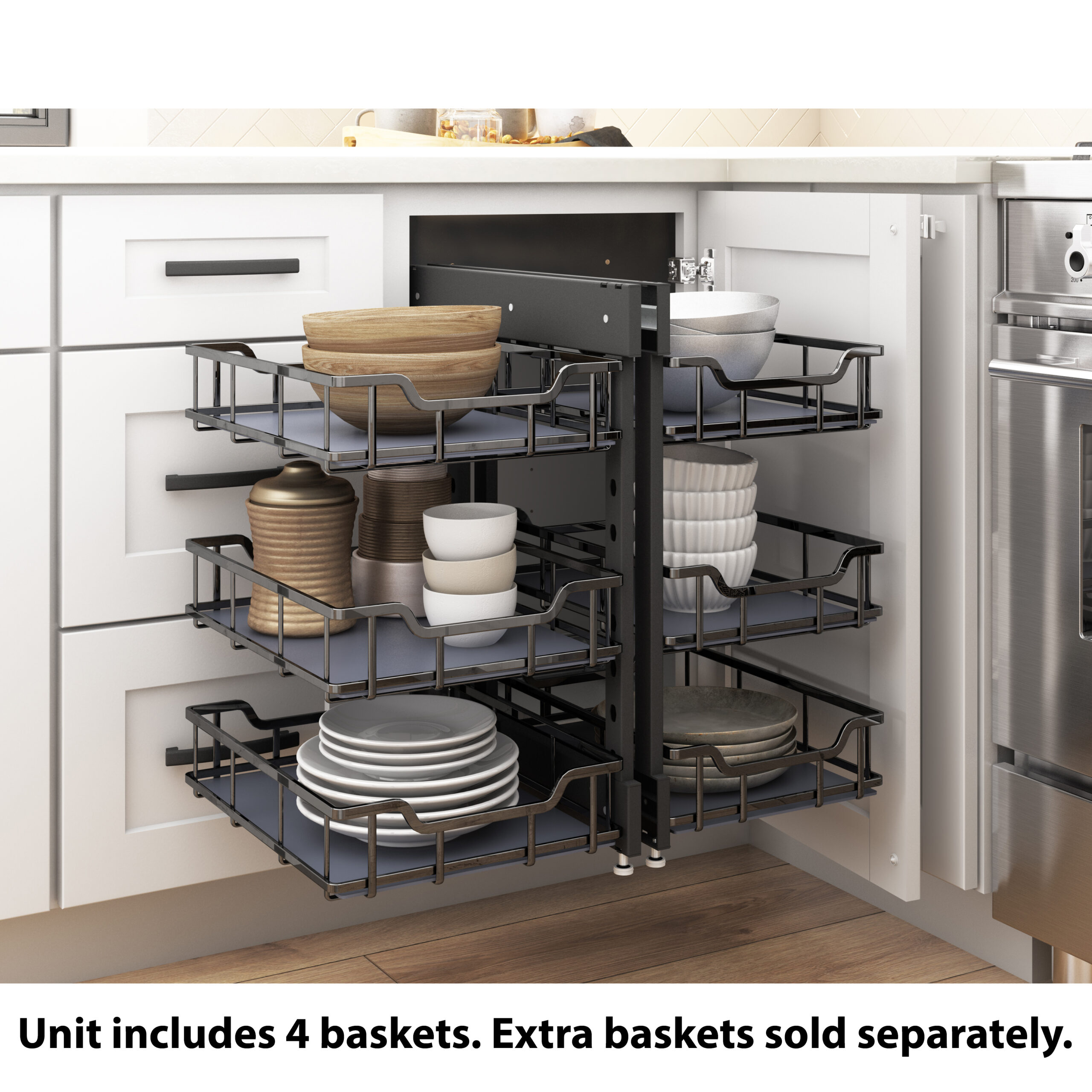 Full-Height Blind Corner Organizer