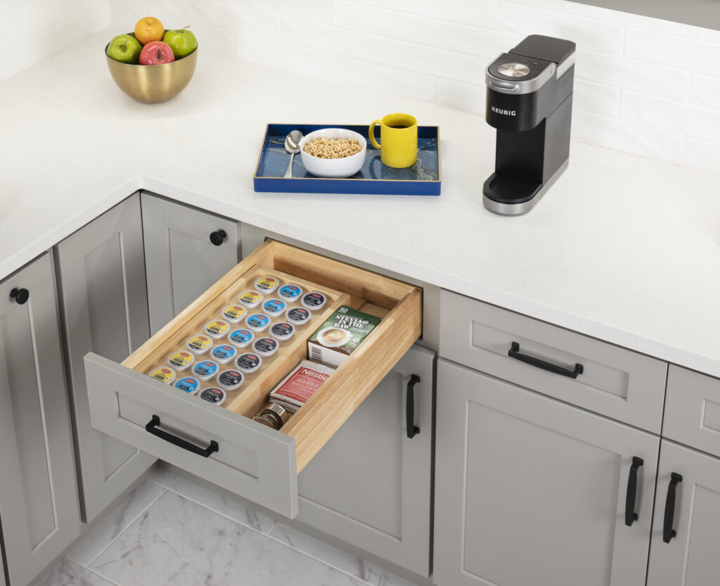 Hardware Resources Adjustable Coffee Pod Drawer Insert