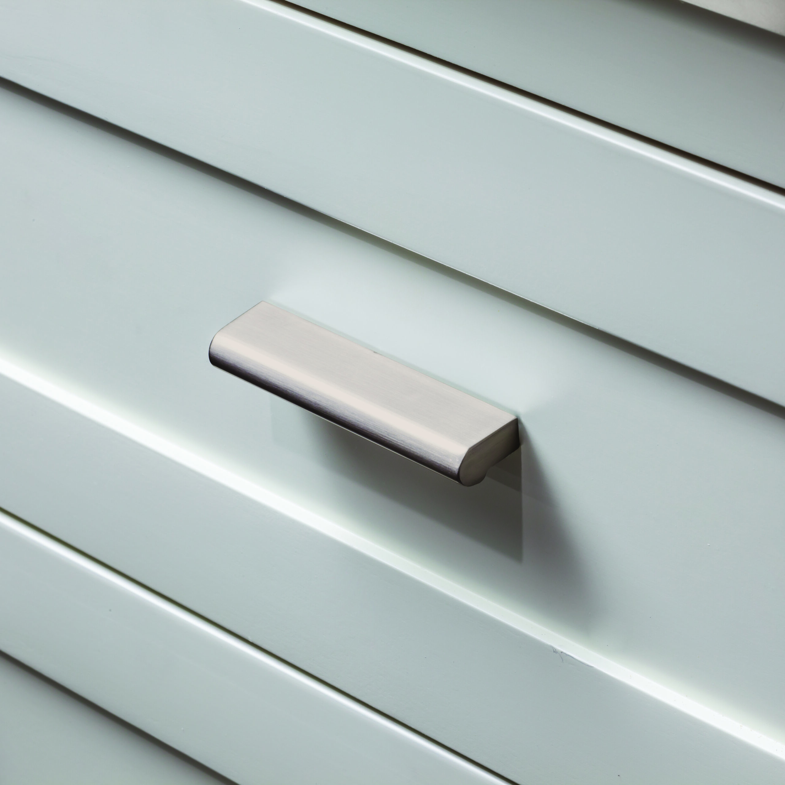 Elements 3" Center-to-Center Satin Nickel Capri Cabinet Tab Pull - Ohio ...