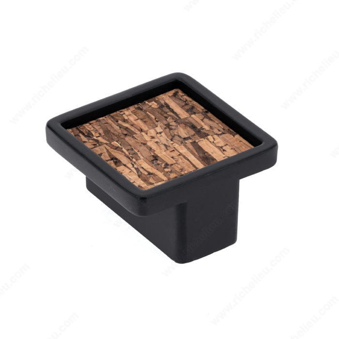 Richelieu Modern Metal and Cork Knob - 5518