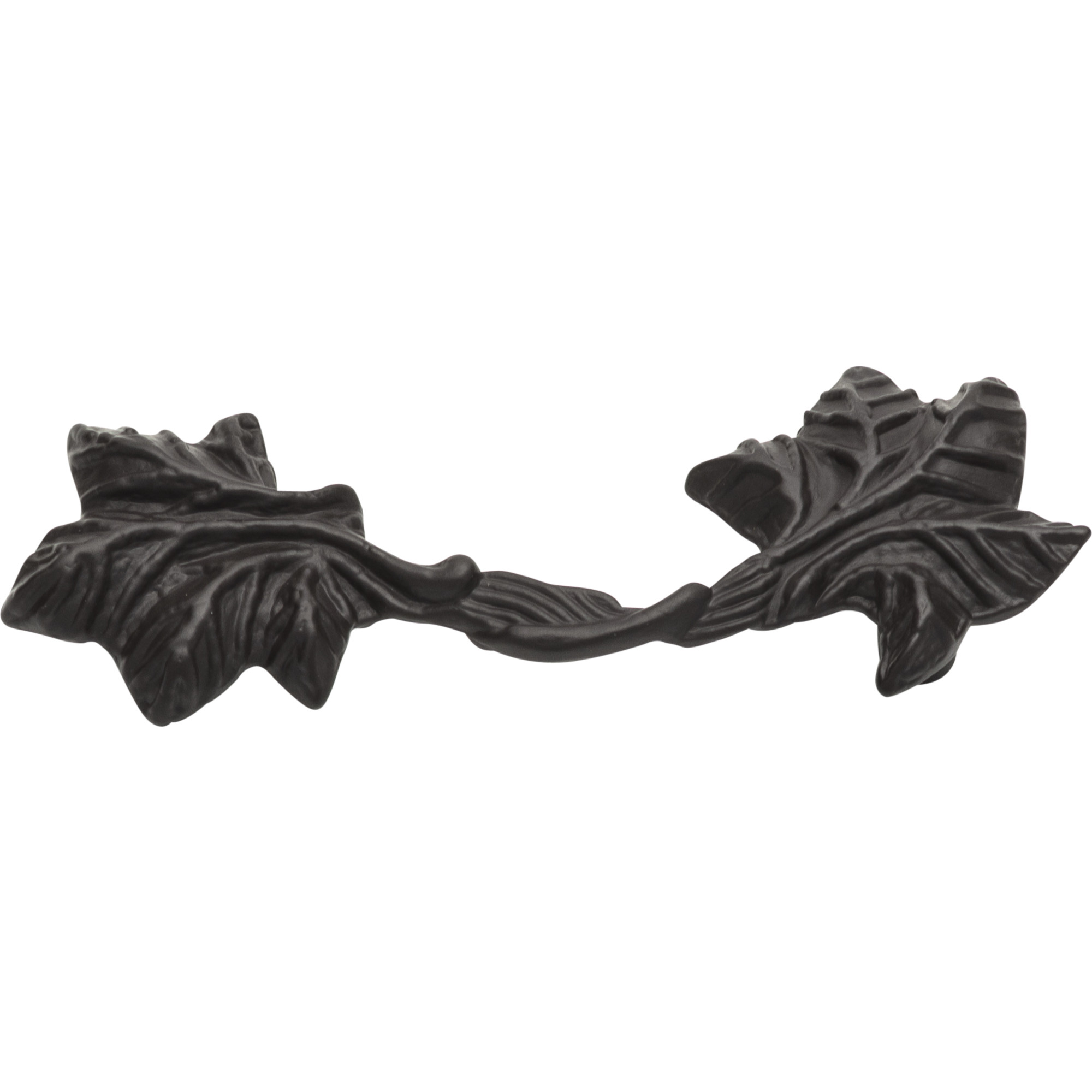 Atlas Vineyard Leaf Pull 3 Inch Aged Bronze