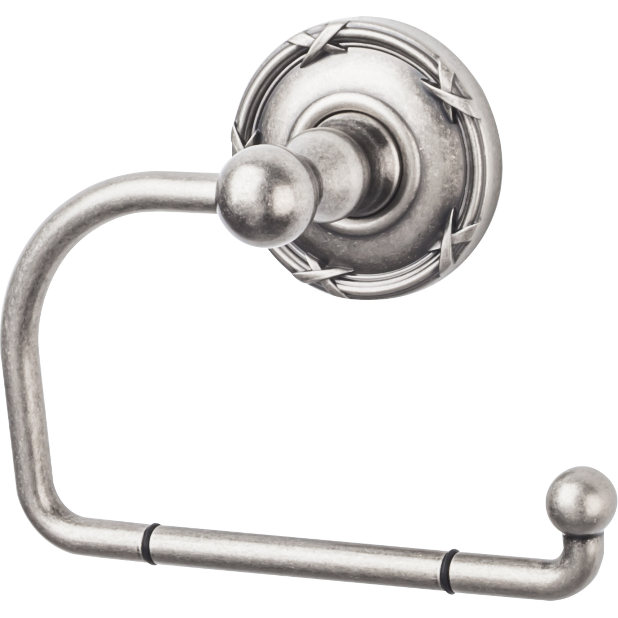 Top Knobs Edwardian Bath Tissue Hook Ribbon Backplate