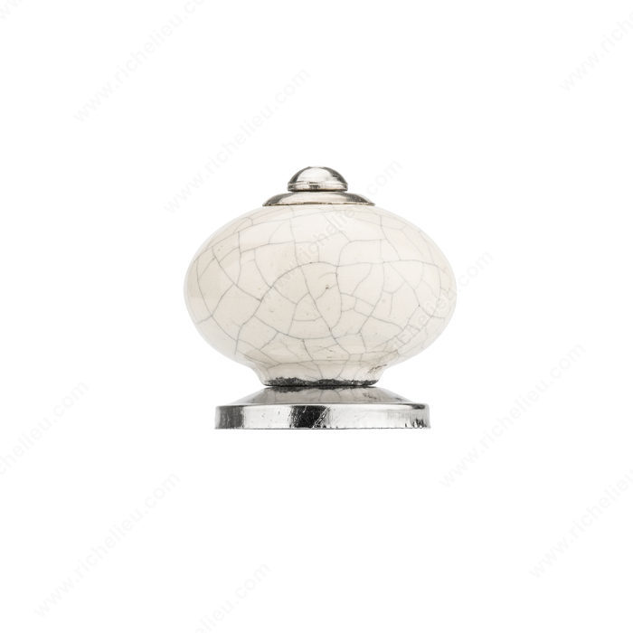 Richelieu Eclectic Ceramic Knob - 6653
