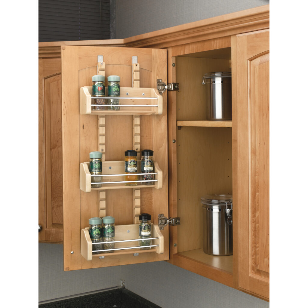 Rev-A-Shelf's Adjustable Door Mount Spice Rack
