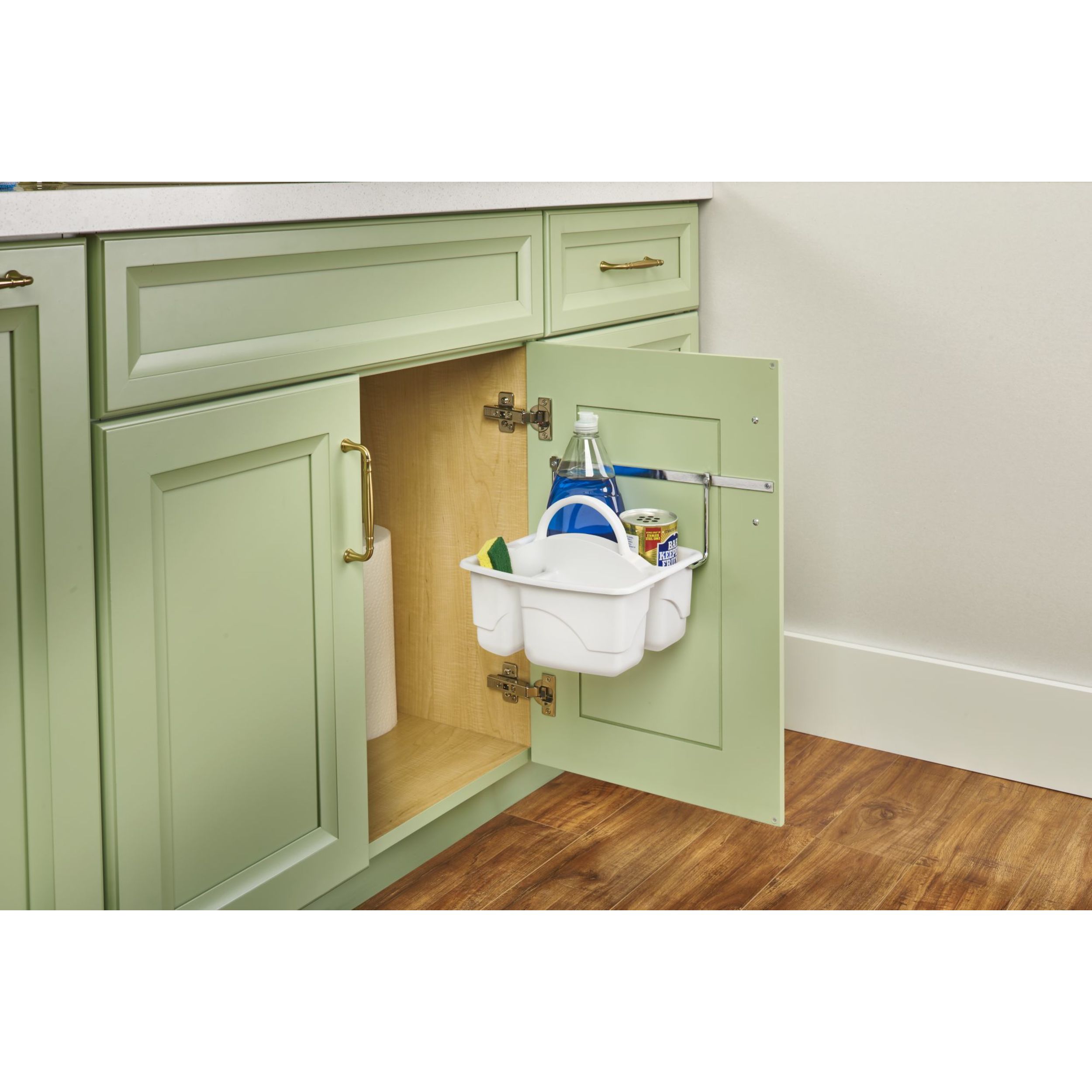 Rev-A-Shelf Undersink Door Mount Cleaning Organizer