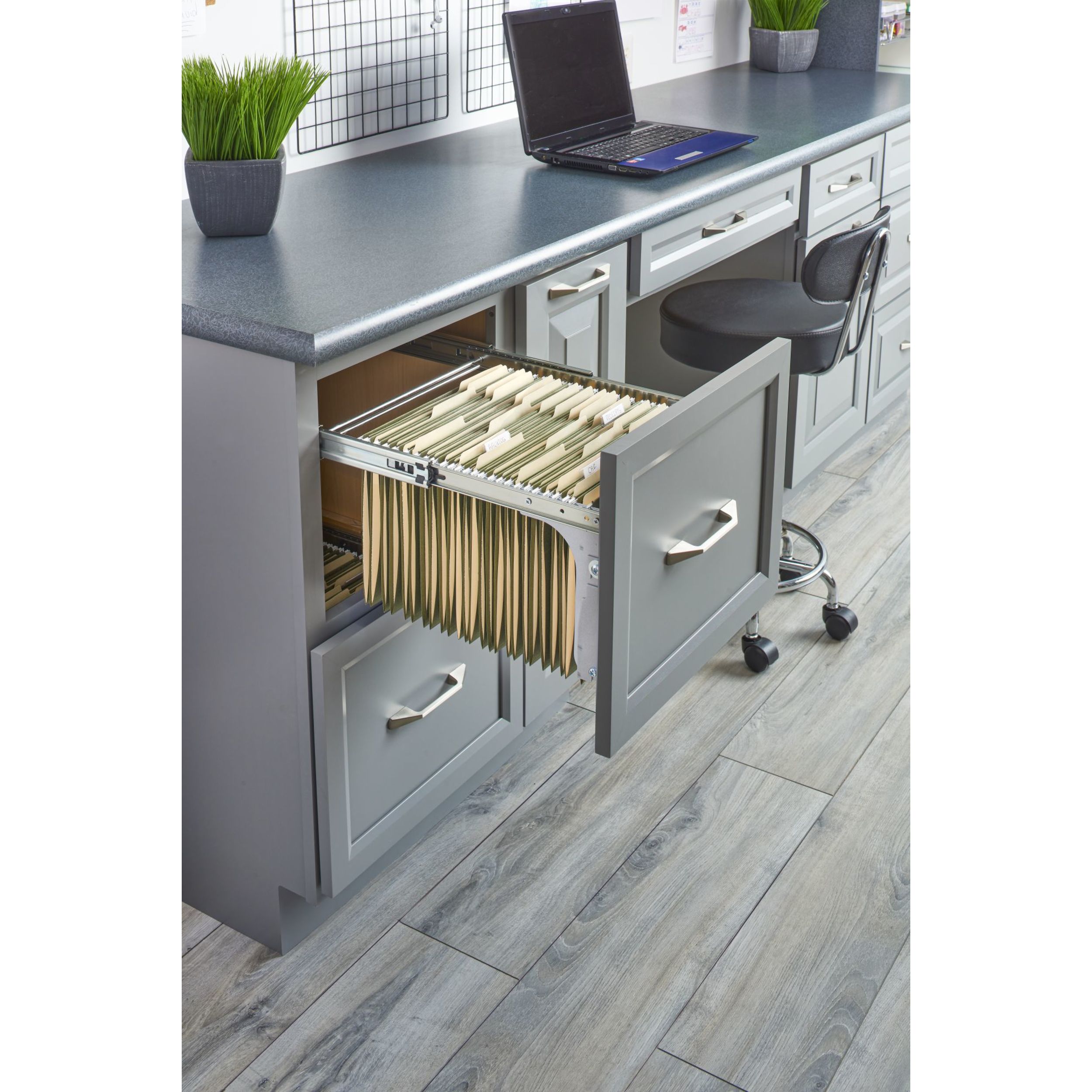 Rev-A-Shelf File Drawer Kit for Kitchen/Office Cabinet Organization