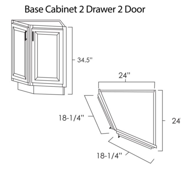 Ohio Home Products Angled End Base